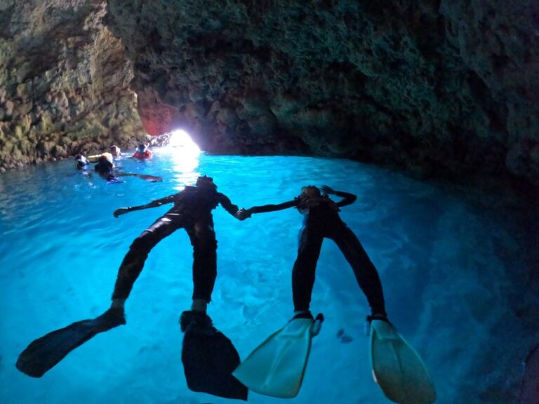 青の洞窟ビーチシュノーケリング - DIVE IN CHATAN｜沖縄本島のダイビング＆スノーケリングショップ